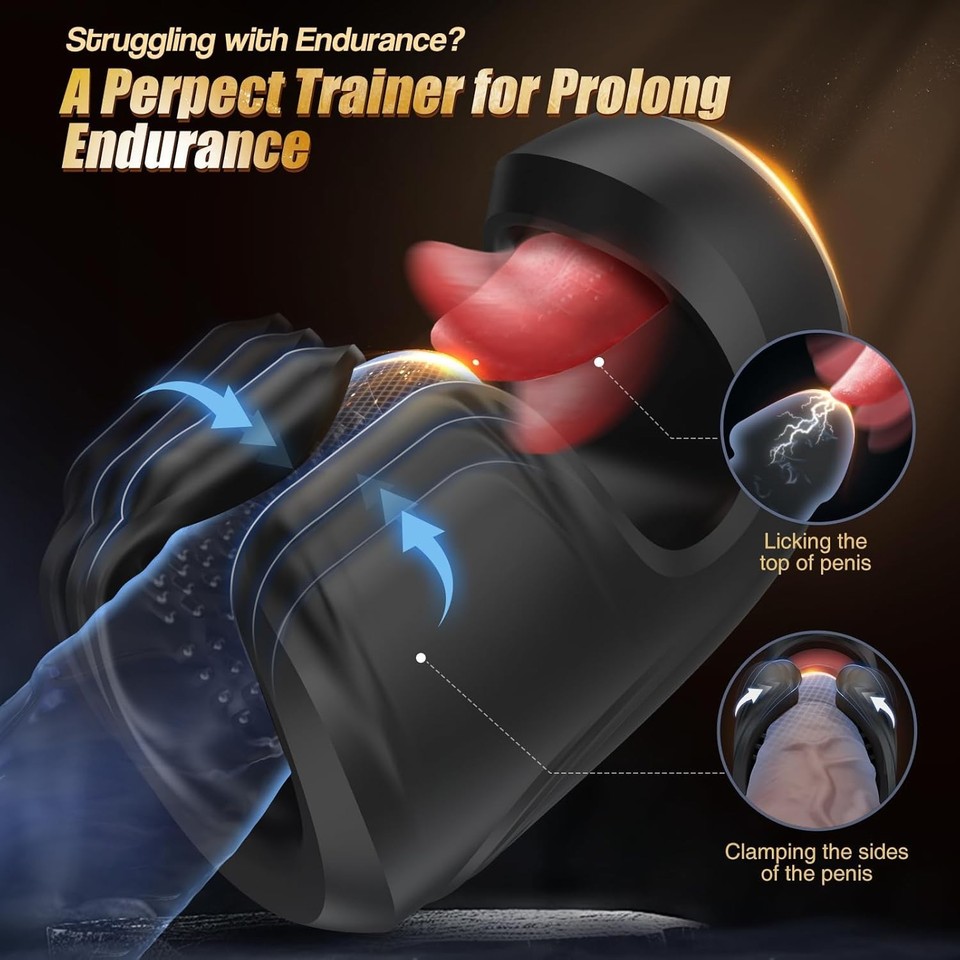 Male-Masturbater-Automatic-HandsFree-Vibrating-Cup-Sucking-Stroker-Use ...