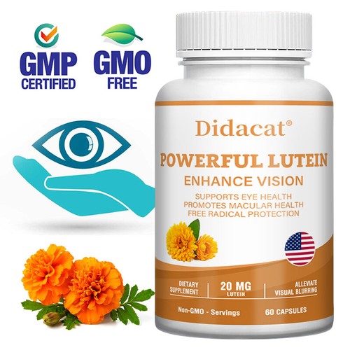 Eye supplement - Powerful eye vision Guard - lutein 20mg 60capsules | eBay