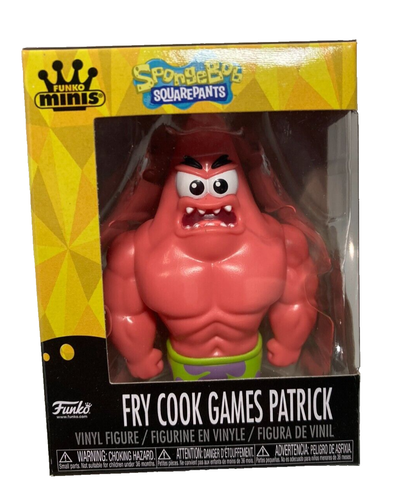 Funko SpongeBob Squarepants Fry Cook Games Patrick 25th Anniversary ...