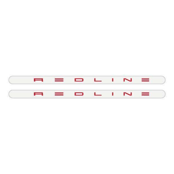 Redline Gen 4 White with red logo - Flight crank decal set | eBay