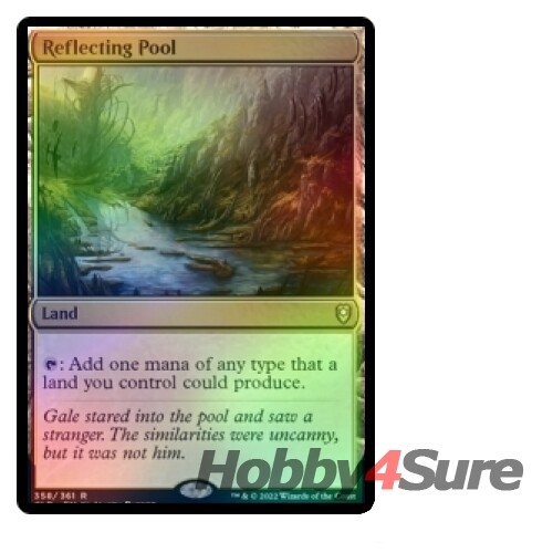 Foil Reflecting Pool M/NM Magic MTG Commander Legends: Battle For ...