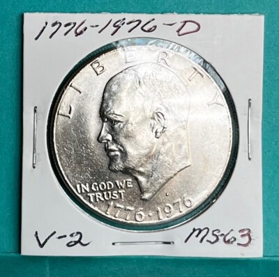 1776-1976-D Bicentennial Eisenhower Dollar US Copper-Nickel Clad Coin ...