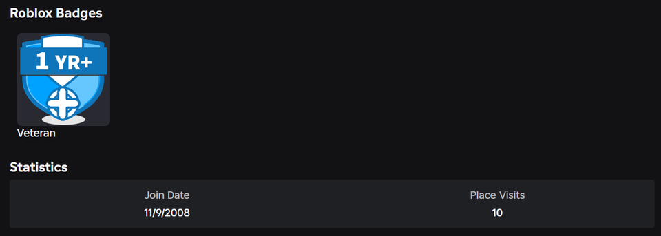 OG 2008 Roblox Account “reefuz” - Builderman Follow - XTREME DISCOUNT ...