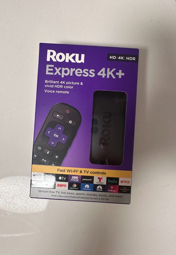 Roku Express 4K Streaming Player 4K Plus/HD/HDR (3941R2) - Brand New | eBay