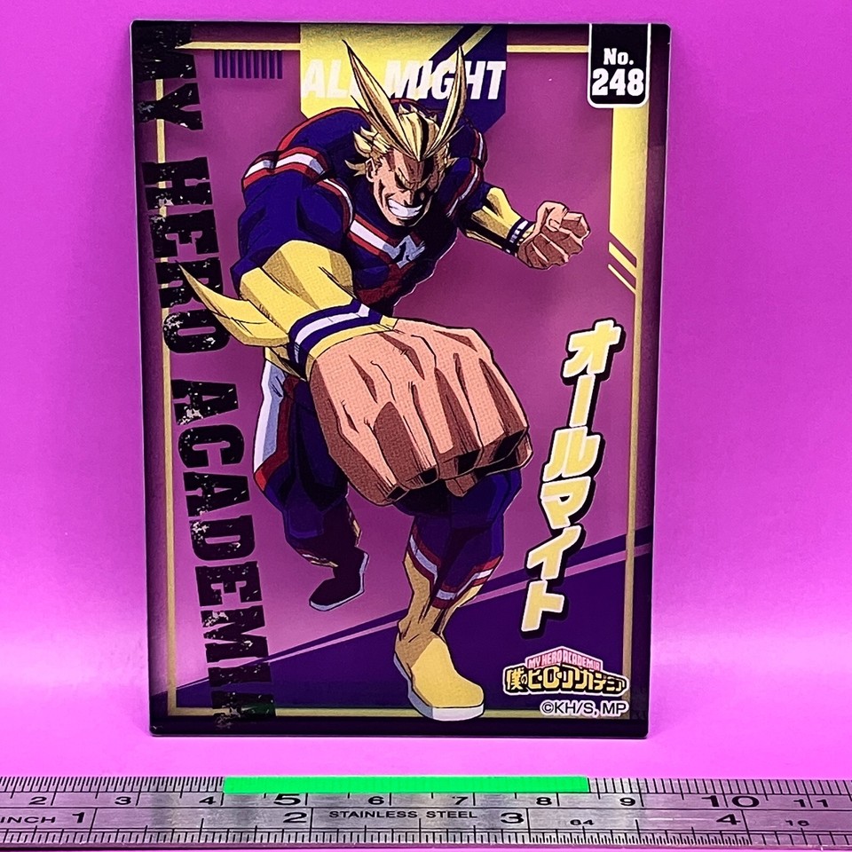 Toshinori Yagi / All Might 248 My Hero Academia MHA Trading Card TCG ...