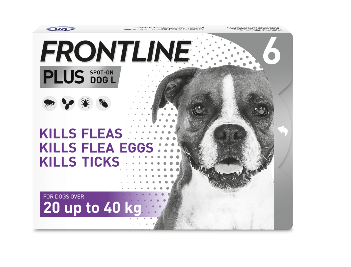 FRONTLINE SPOT ON PLUS CAT DOG Flea Lice Tick Treatment Solutions Kills ...