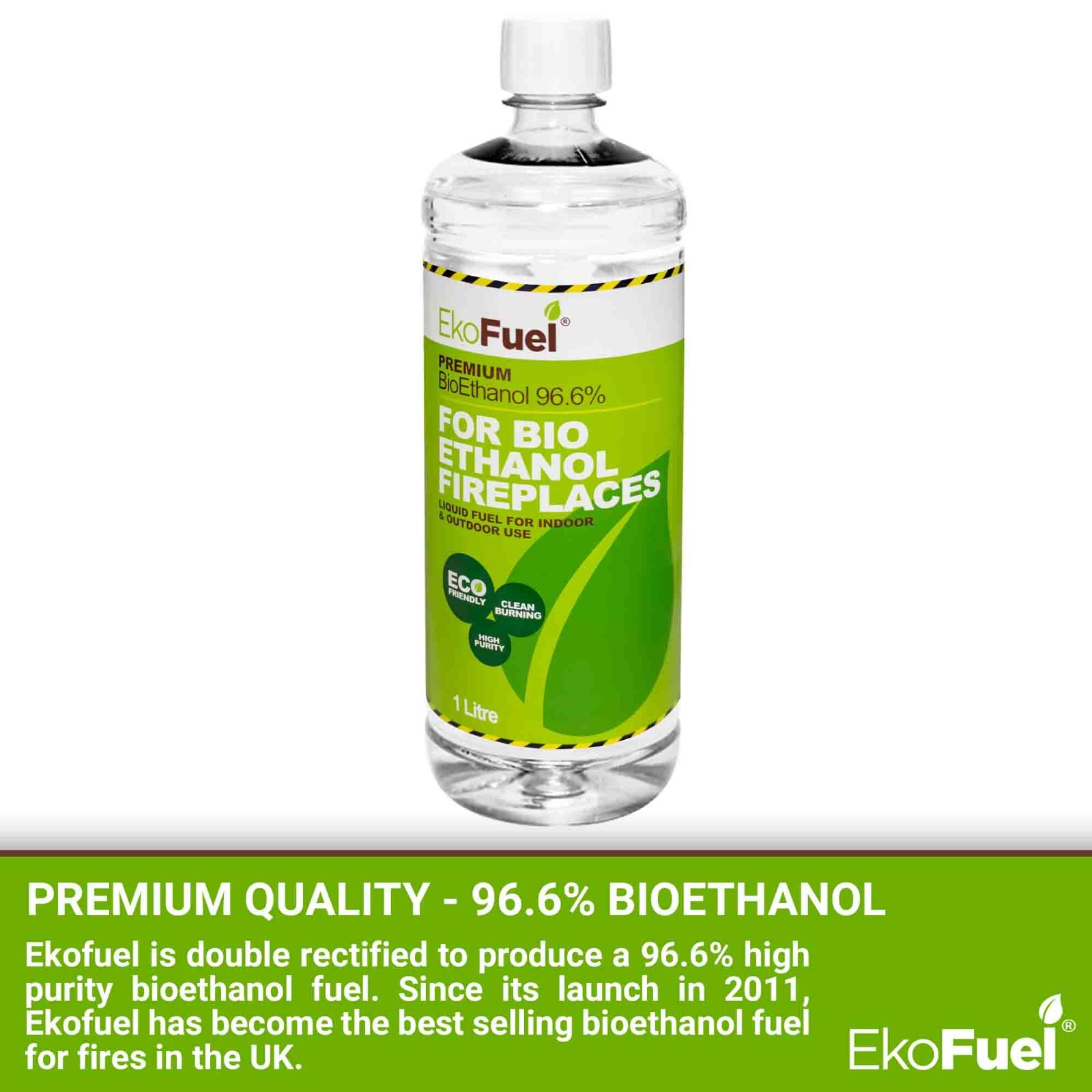 EKOFUEL Bio Ethanol Fuel – Premium Bioethanol for Liquid Fireplaces ...