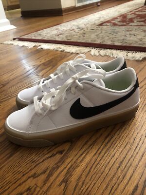 Womens Nike Court Legacy Next Nature White/black/Gum Shoes DH3161-109 ...