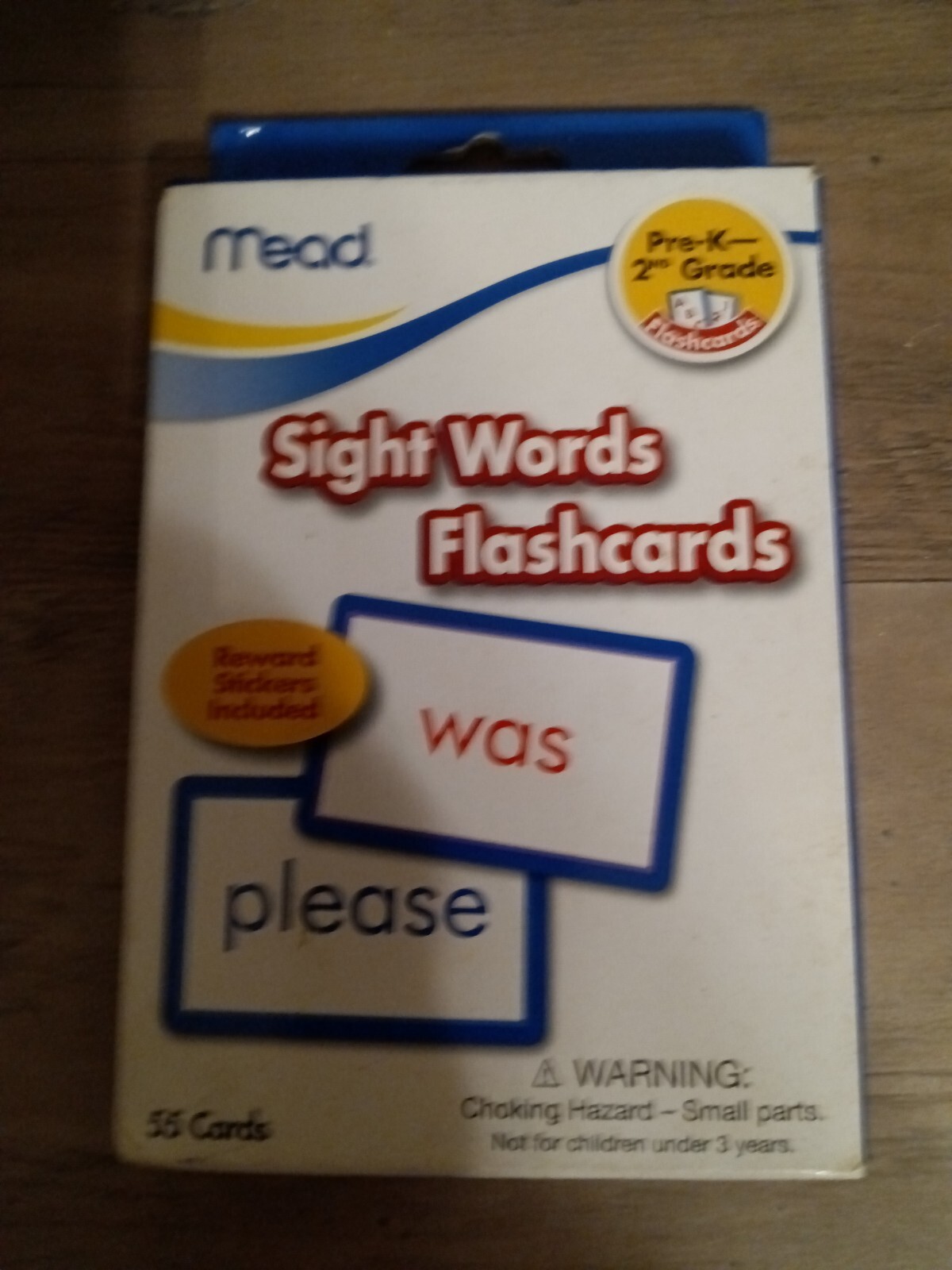 Mead Sight Words Flashcards -55 ct Pre-k-2nd Grade for sale online | eBay