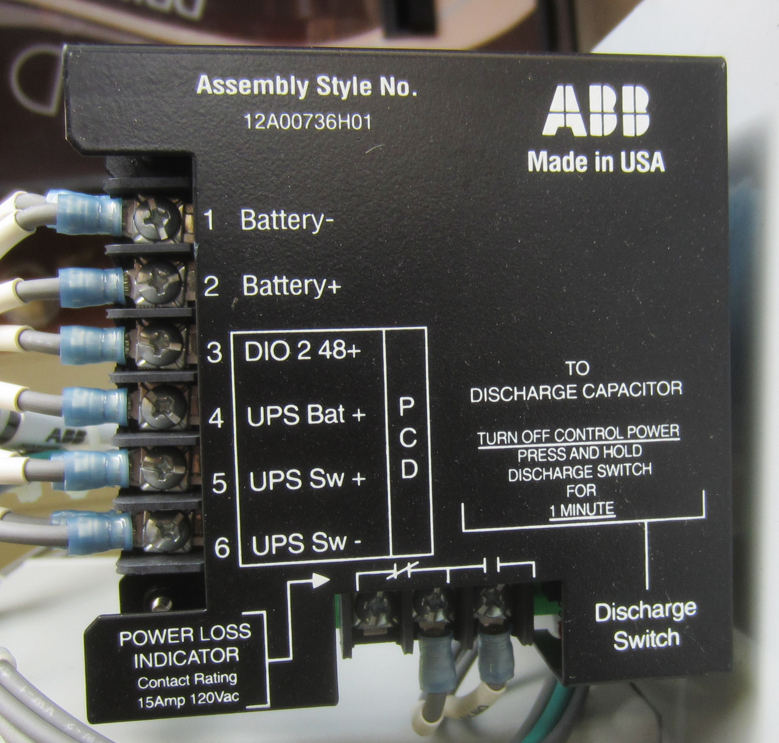 ABB 8R37-1041-31-3101 8R371041313101 PCD2000 Nice Used Cut Out | eBay