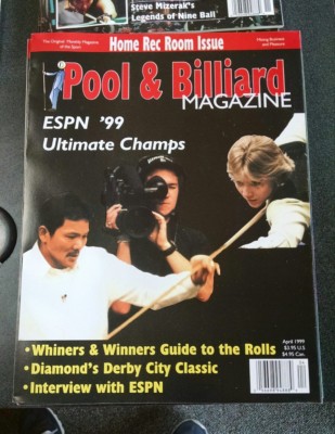 Pool & Billiard Magazine April 1999 Allison Fisher Reyes B88 | eBay
