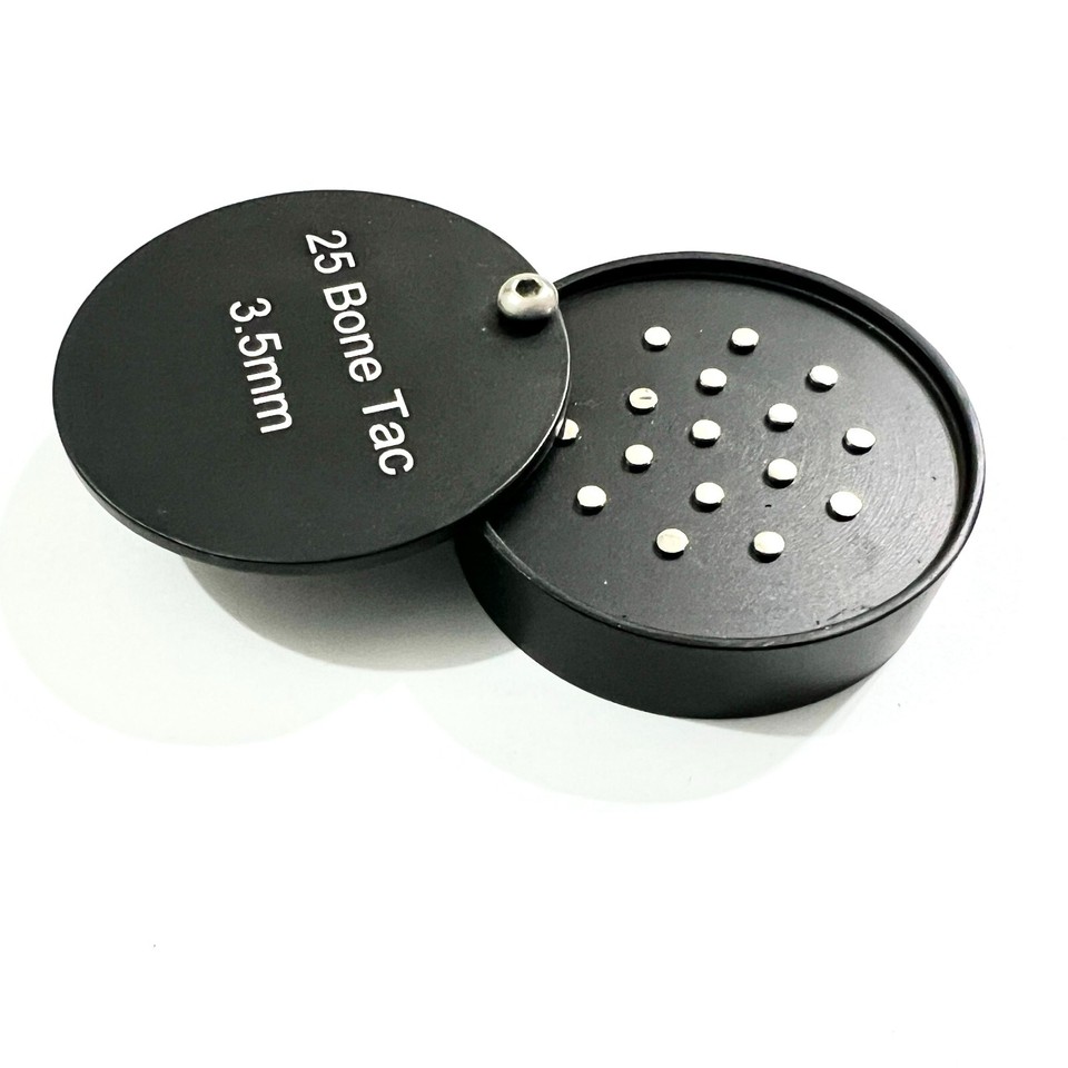 Dental GBR Tac Applicator 25pcs Kit Bone Tac Pins 3.5 mm Short Membrane ...