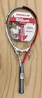 Wilson Roger Federer 110 Tennis Racket Power Strings Red White Stop ...