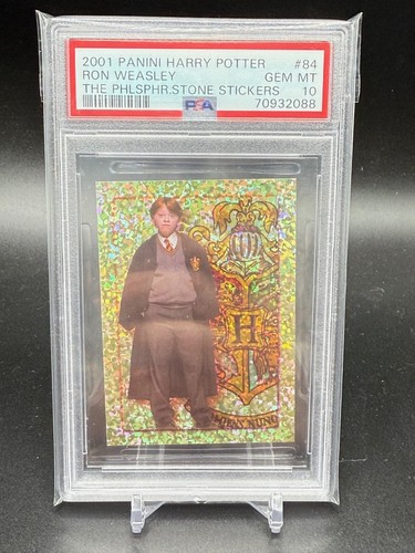 2001 Panini Harry Potter Philosopher's Stone Ron Weasley Rookie Card ...