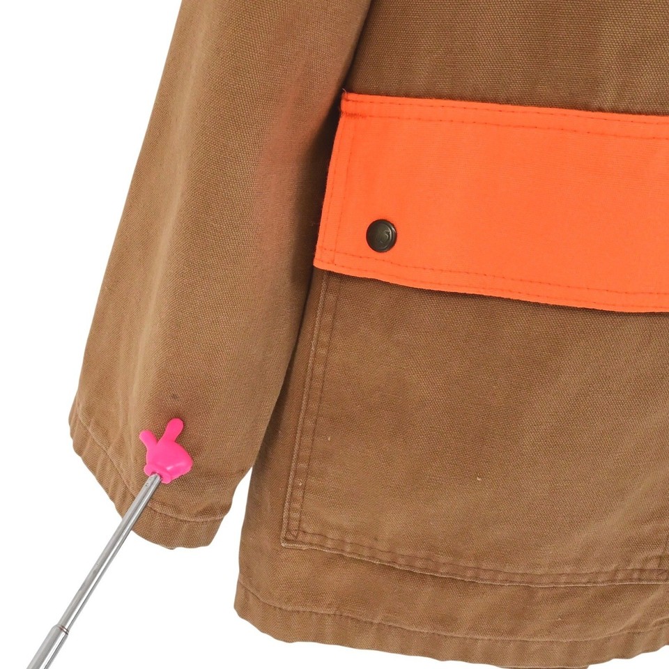 2XL Vintage Walls Duck Canvas Upland Hunting Jacket Brown & Blaze ...