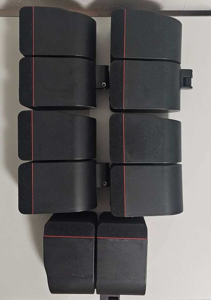 Set (5) of BOSE Redline Double Cube Satellite Speakers, Work, READ ...