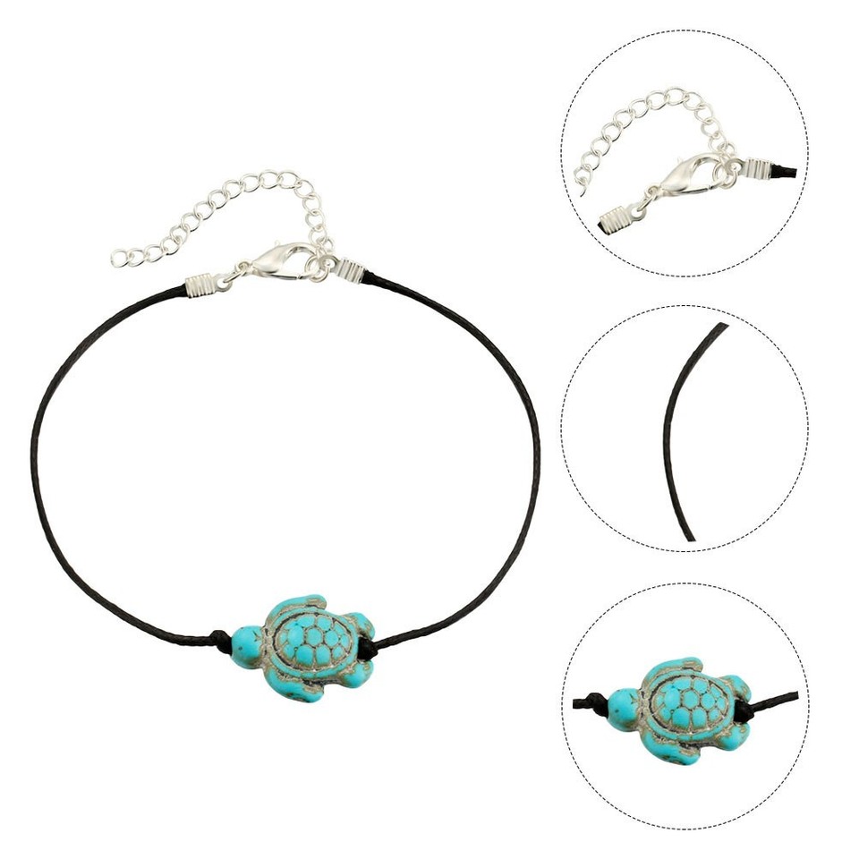 Simple Tortoise-shaped Chain Delicate Anklet Fashion Foot Chain ...