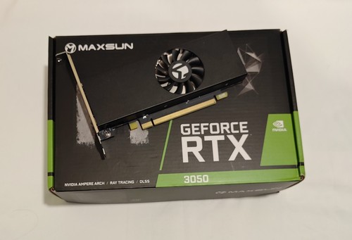 GeForce RTX 3050 6GB - Small Form Factor Slim Low Profile PCI 4.0, HDMI ...