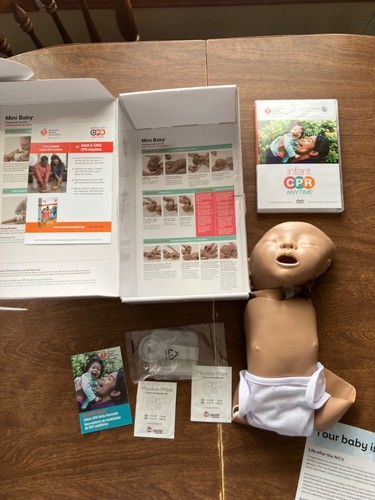 Infant CPR Anytime AHA Heart Association Baby Manikin Training Doll ...