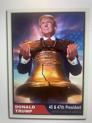 Donald Trump 2025 Team Trump” Custom ACEO Card Liberty Bell | eBay