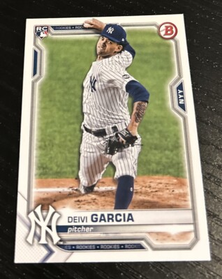2021 Bowman Deivi Garcia Rookie #72 New York Yankees | eBay