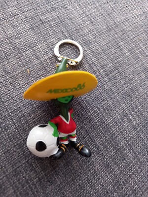 Mondial foot FIFA WORLD CUP MEXICO 86 mascotte PIQUE porte clef NEUF ...