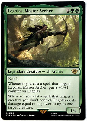 MTG Legolas, Master Archer The Lord of the Rings 0173 Pack Fresh | eBay