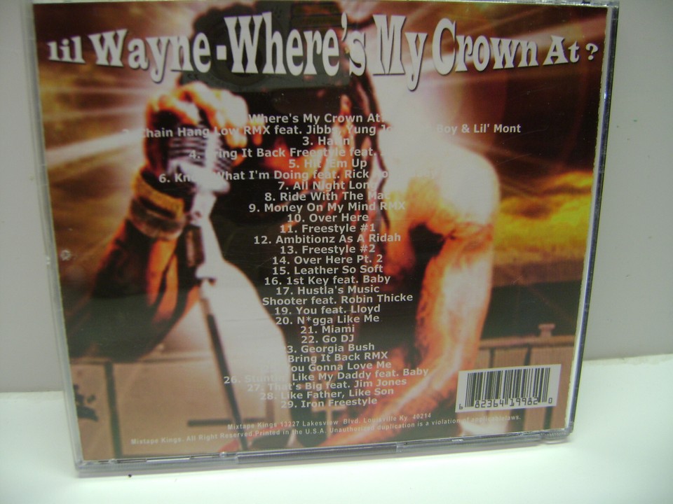 Lil Wayne - Kochece - Where's My Crown At? - Mixtape - CD - RARE | eBay
