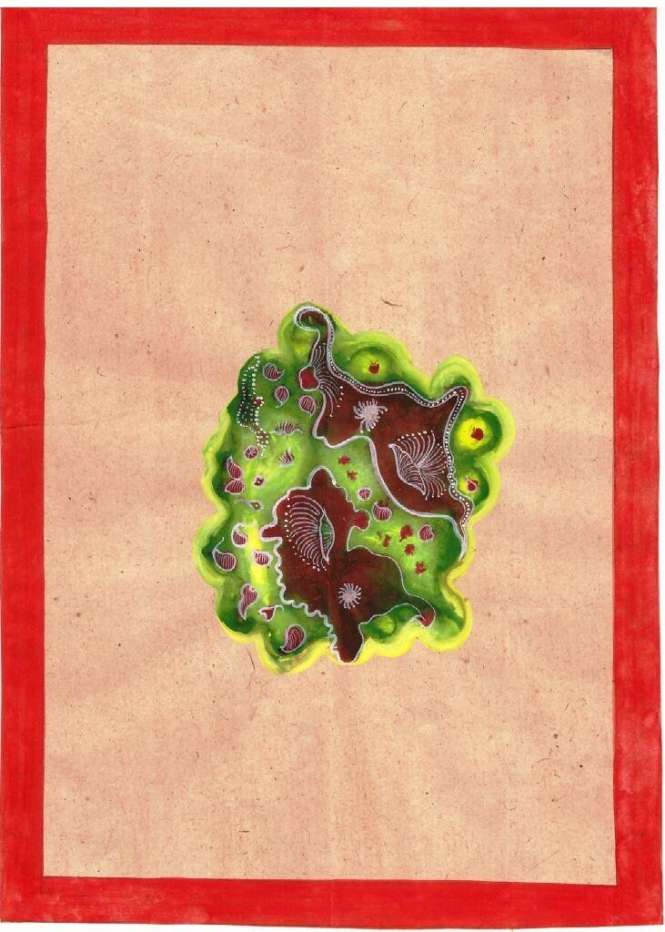 BEAUTIFUL UNIVERSE COSMOLOGY ABSTRACT TANTRA TANTRIC ART PAINTING ON ...