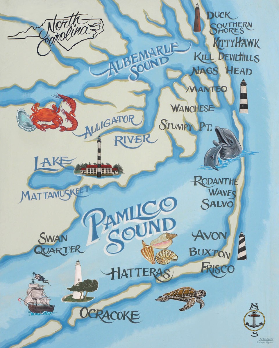 Outer Banks Map