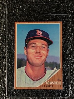 1962 Topps Baseball #369 Ted Bowsfield EX | eBay
