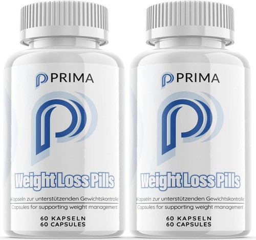 2 PACK Prima Weight Loss Diet Supplement Pills Boost Ketosis Burn Fat ...