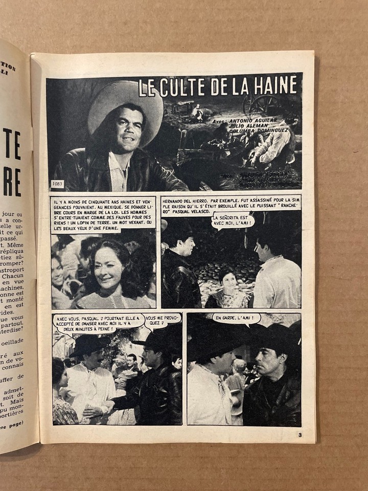 Le culte de la haine - Cinéroman - Collection Far West Magazine n° 8 ...