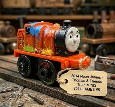 2014 Neon James - Thomas & Friends Train MINIS 2014 JAMES #5 | eBay