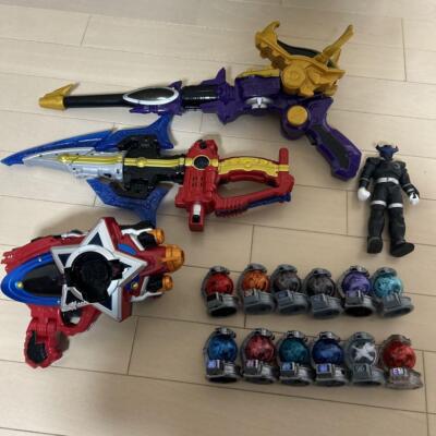 Power Rangers Uchu Sentai Kyuranger Morpher Weapon 3p Kyutama 12p ...