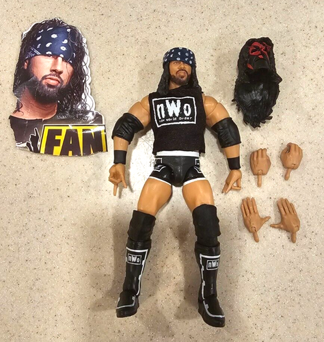 WWE ELITE FAN TAKEOVER SERIES 2 X-PAC SYXX LOOSE FIGURE COMPLETE WWF ...