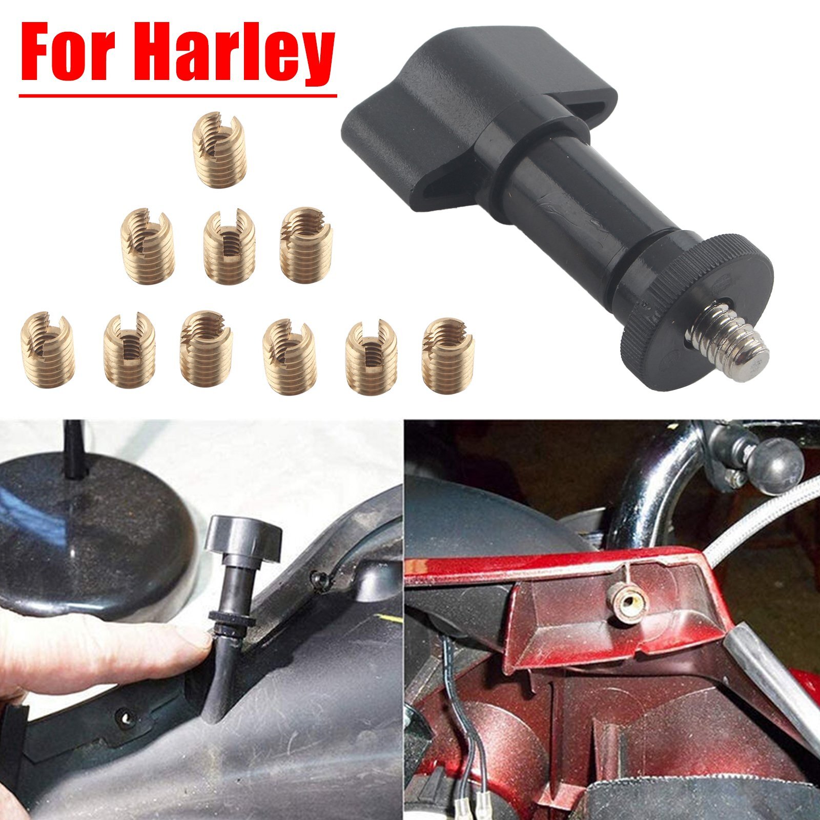 Batwing Fairing Brass Thread Cutting Inserts Repair for Harley Street ...