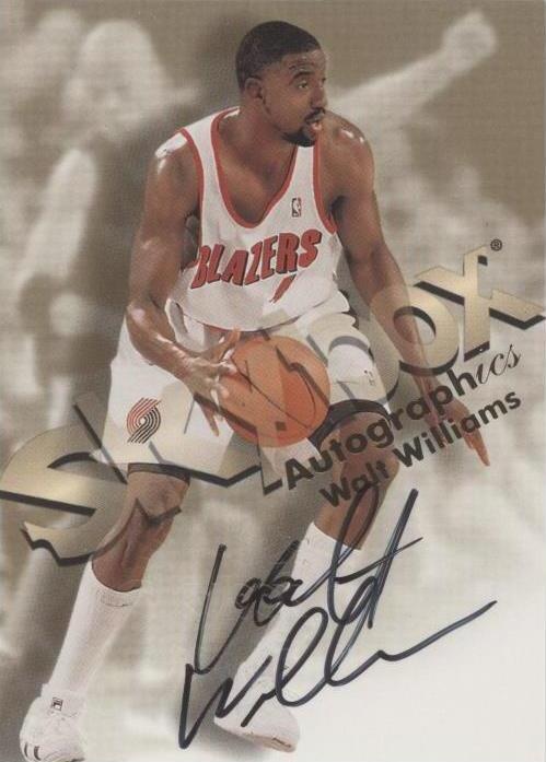 1998-99 Skybox Premium - Autographics Walt Williams (AU) for sale ...