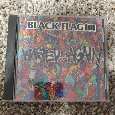 Wasted Again by Black Flag (CD, 1990) 18861016627| eBay