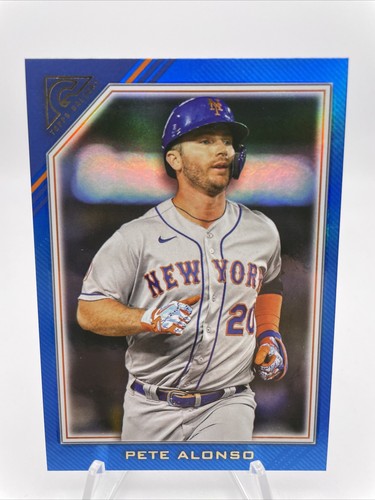 2022 Topps Gallery Blue Parallel Pete Alonso #/75 Mets MINT! | eBay
