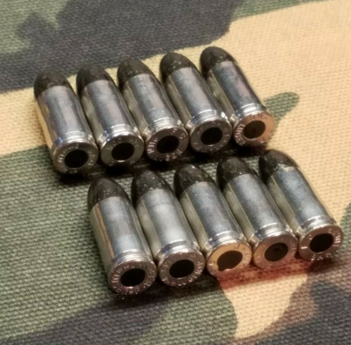 9MM SNAP CAPS SET OF 10 (BLACK AND NICKEL) | eBay