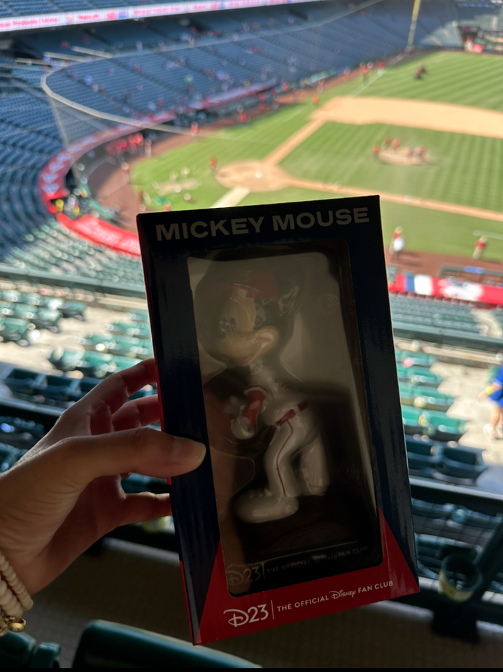 Los Angeles Angels D23 Mickey Mouse Bobblehead SGA 8-04-24 NIB | eBay