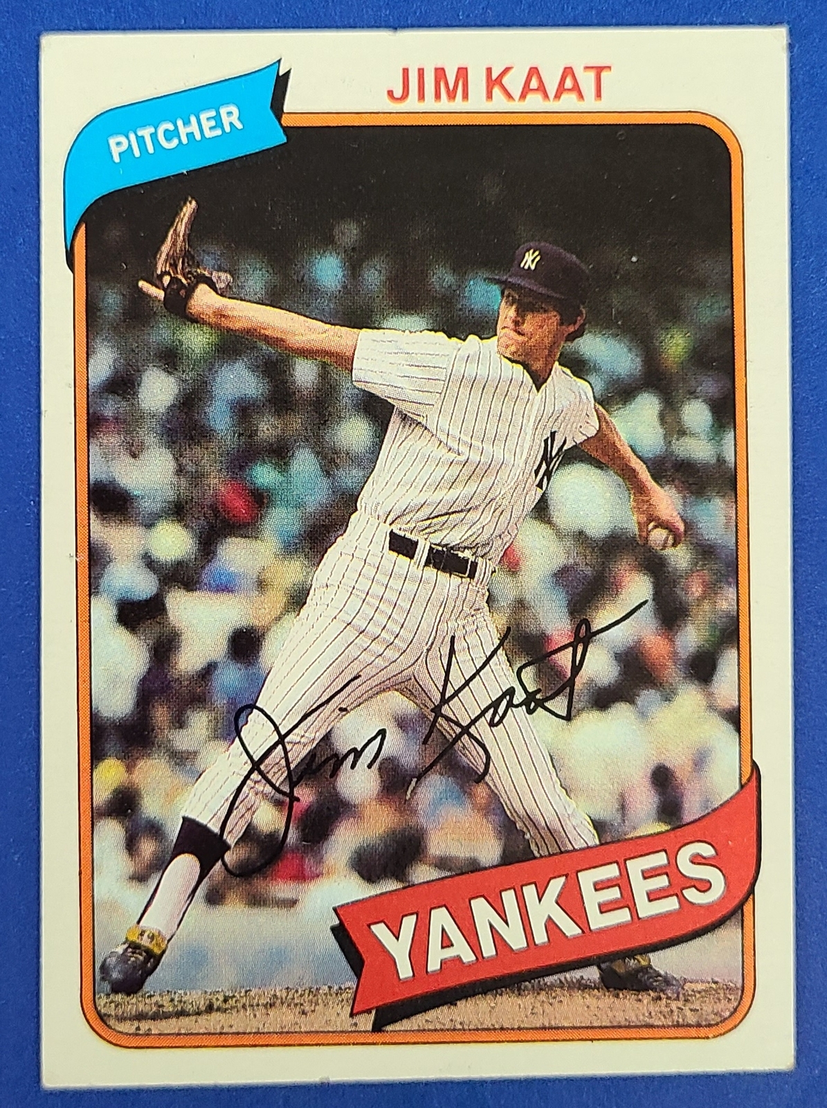 1980 Topps #250 Jim Kaat New York Yankees Baseball Card F2 | eBay