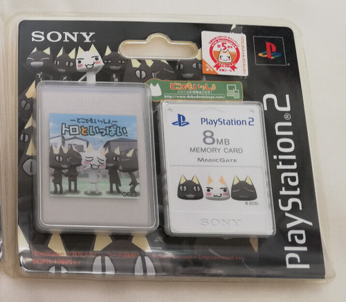 SONY PlayStation 2 Memory Card Dokodemo Issho Toro to Ippai SCPH ...