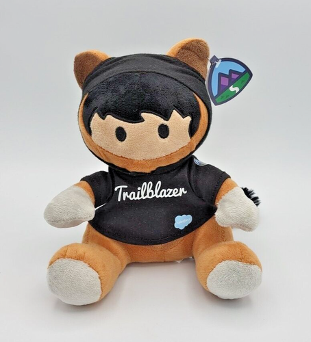 New Salesforce Trailblazer Plush Astro Nomical Raccoon Hoodie Animal ...
