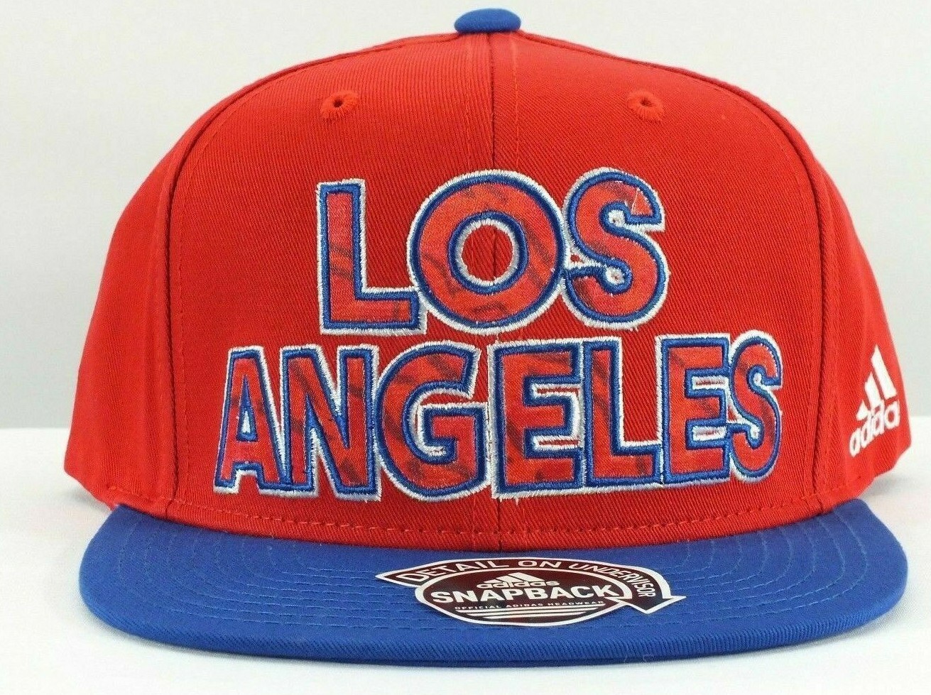 LOS ANGELES CLIPPERS NBA Retro Snapback Cap Hat Red / Blue New By ...