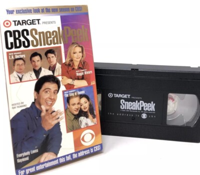 VHS Target Presents CBS SNEAK PEEK Ray Romano King Of Queens L A Doc ...