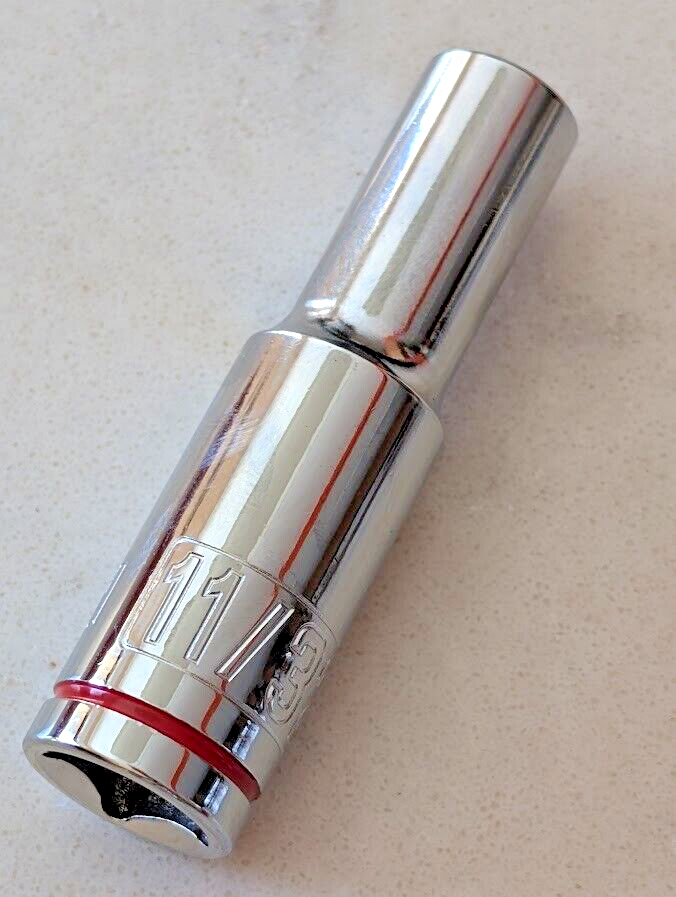 Quinn 3/8" Drive 6-Point Deep SAE Socket - Red Band - PICK YOUR SIZE | eBay