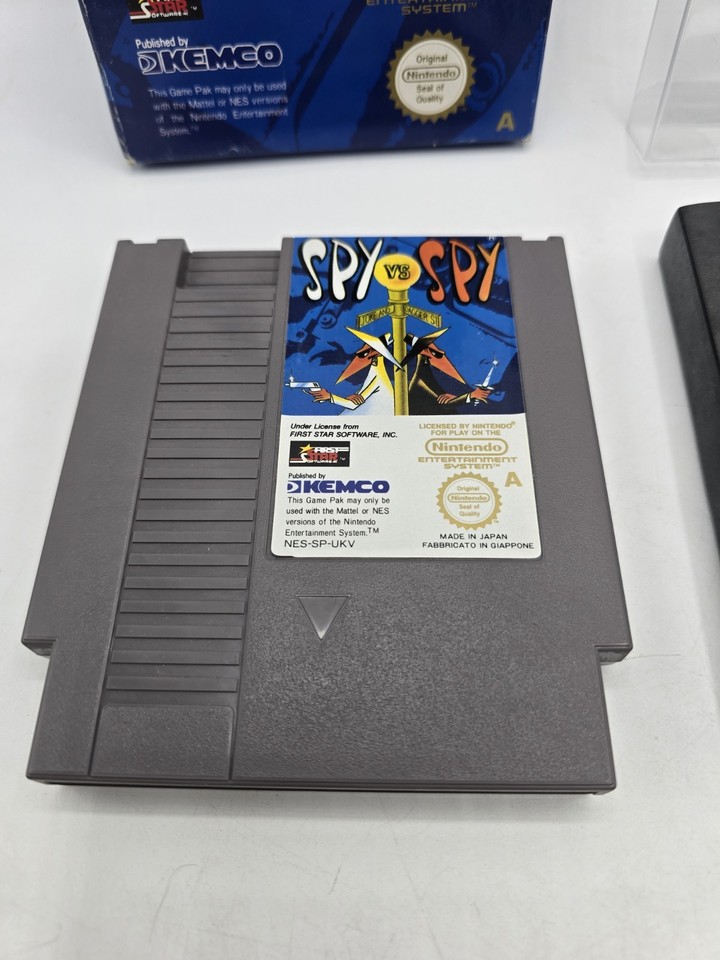 Spy Vs Spy Nintendo Nes Game UK Version Boxed - No Manual - RARE - VGC ...