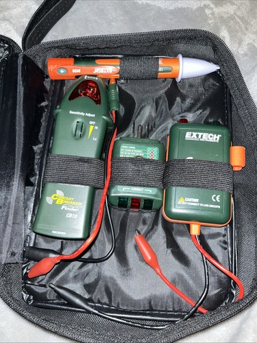 Extech - 1218G95EA CB10-Kit Handy Electrical Troubleshooting Kit with 5 ...